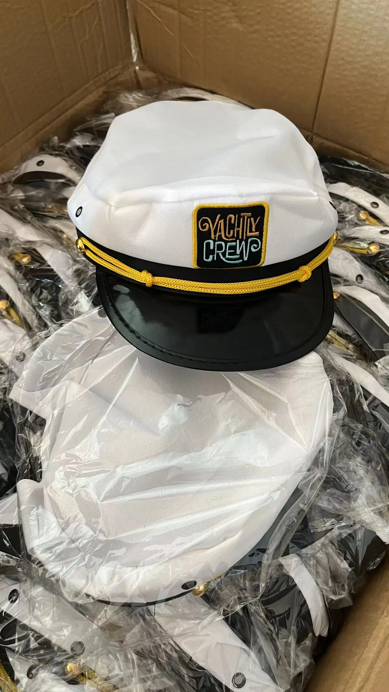 Wholesale Captains Hats with Custom Embroidery & Logos