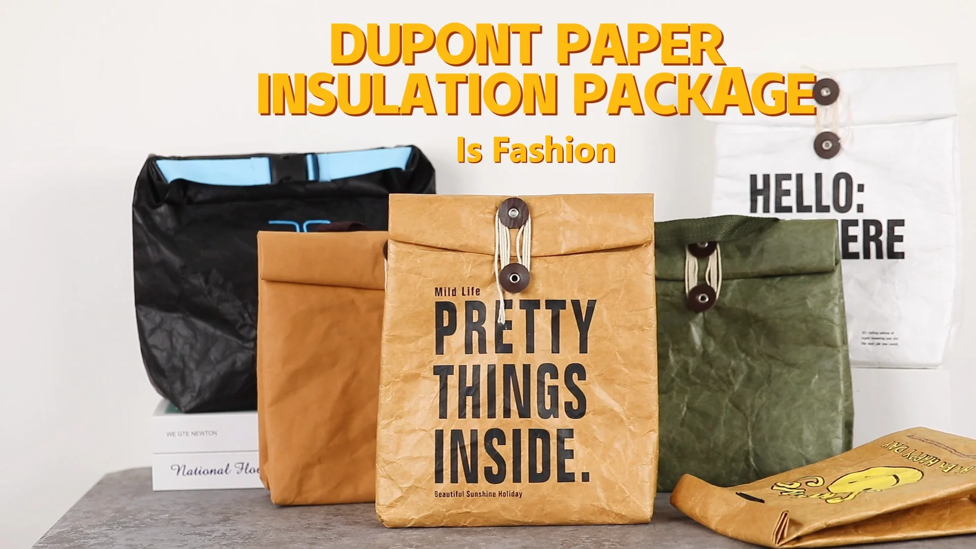 Dupont Double-layer Paper Bag Tyvek Mobile Phone Bag Outdoor Portable ...