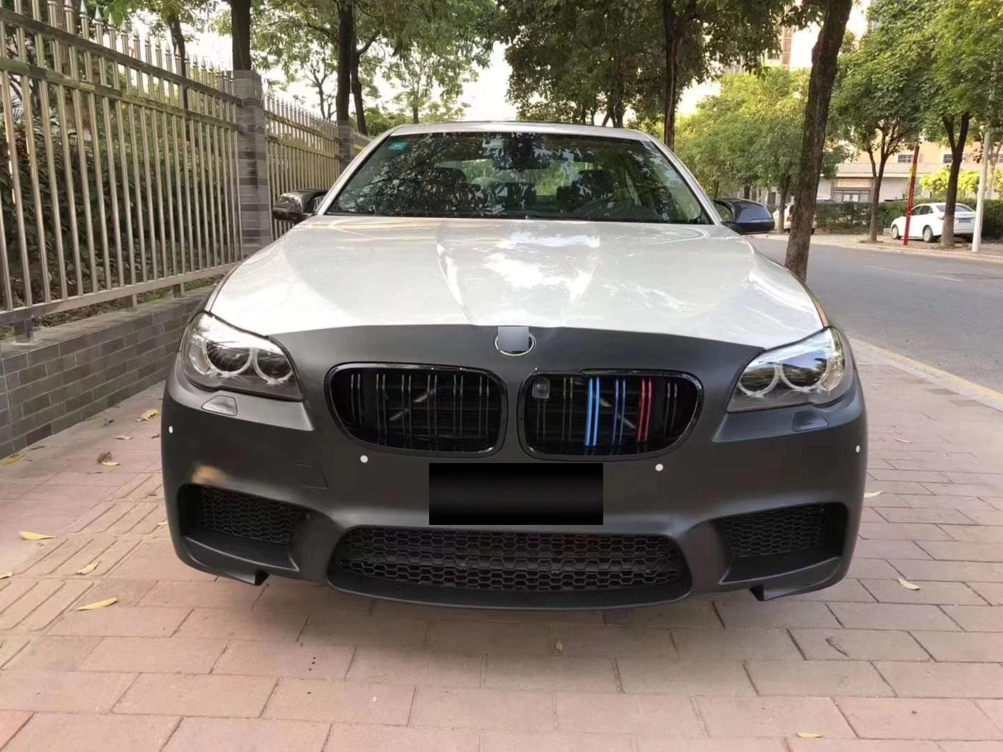 M5 Body Kit For Bmw 5 Series Old F10 F18 Facelift M5 Car Bumper Fenders ...
