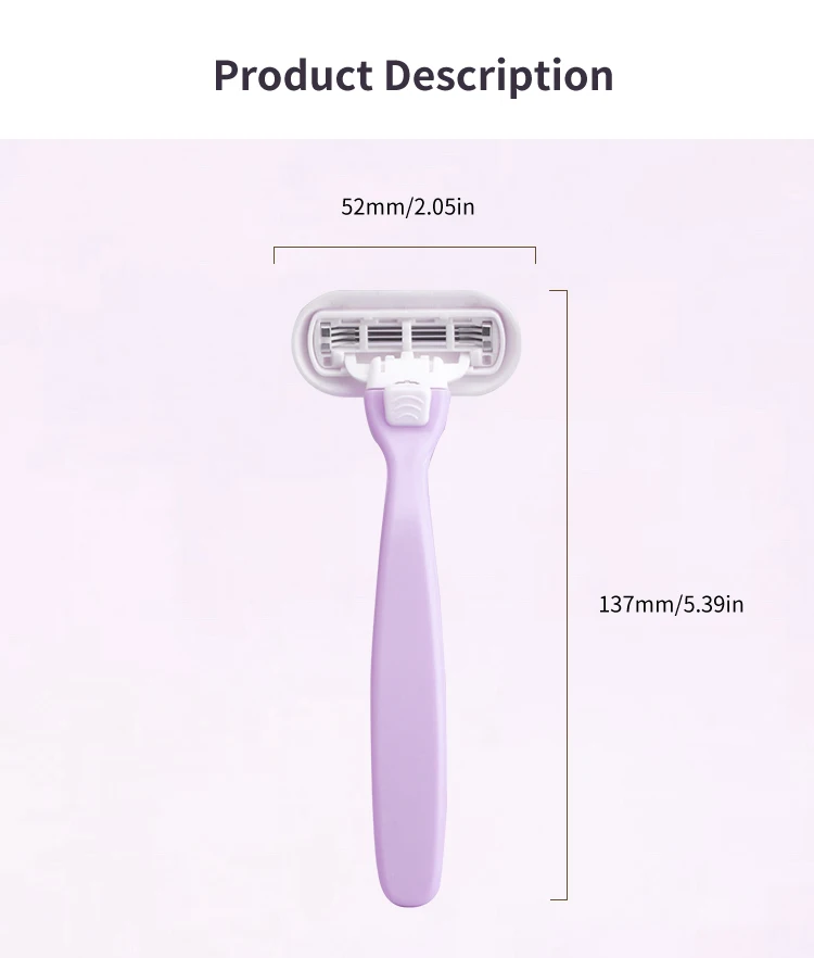 2023 New Product Exfoliating Face Big Aloe Vera Strip Lady Facial Razor ...