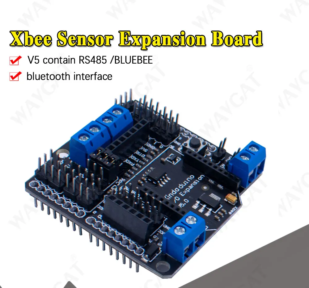 Xbee Sensor Expansion Board V5 Contains Rs485 Bluebee Suitable For R3 - Buy Xbee Sensor ...