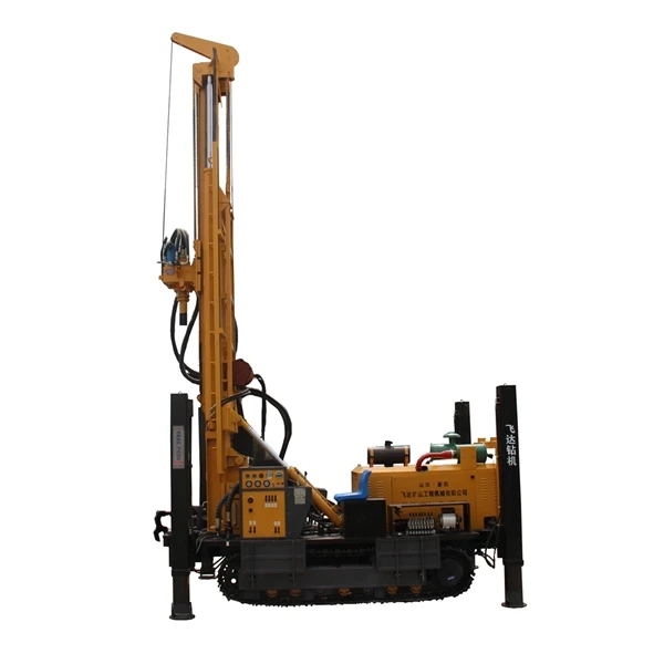 1000 Meter Depth Crawler Rotary Drilling Rig for Water Well and Mine ...