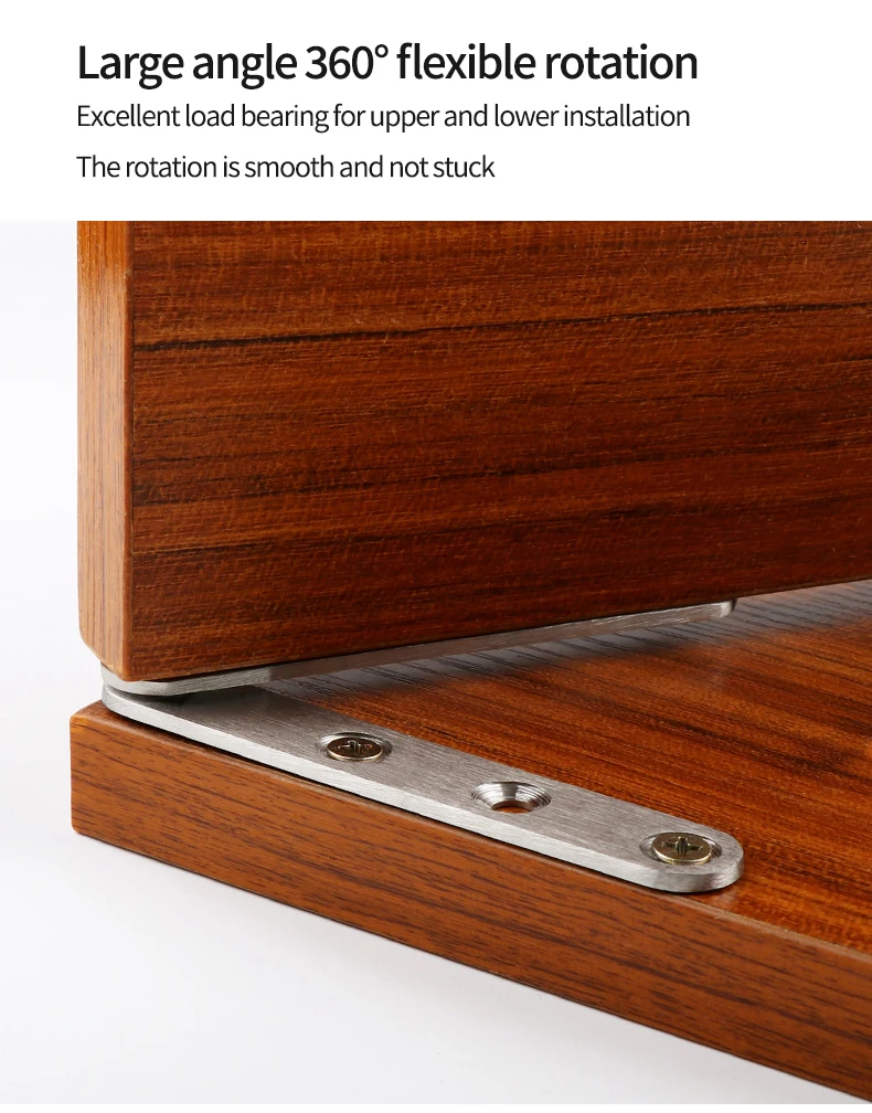 360 Degree Folding Hinge Stainless Steel Furniture Cabinet Door Pivot ...