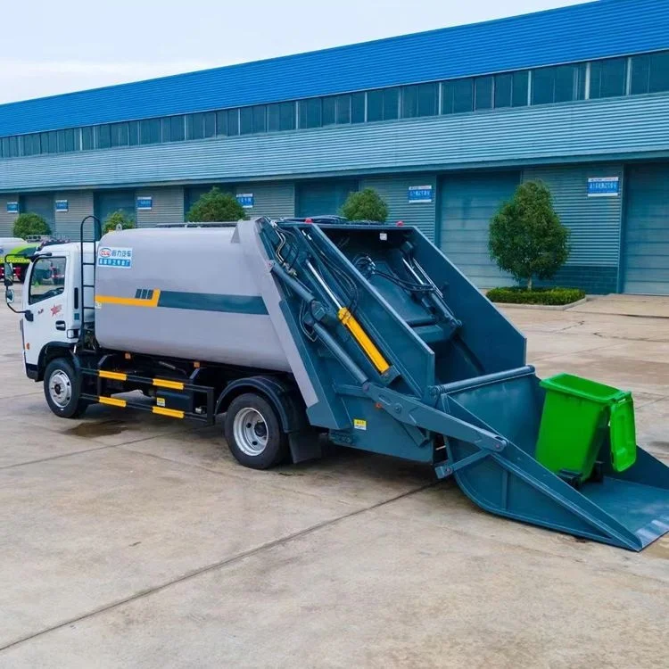 Medium sized compressed garbage truck| Alibaba.com