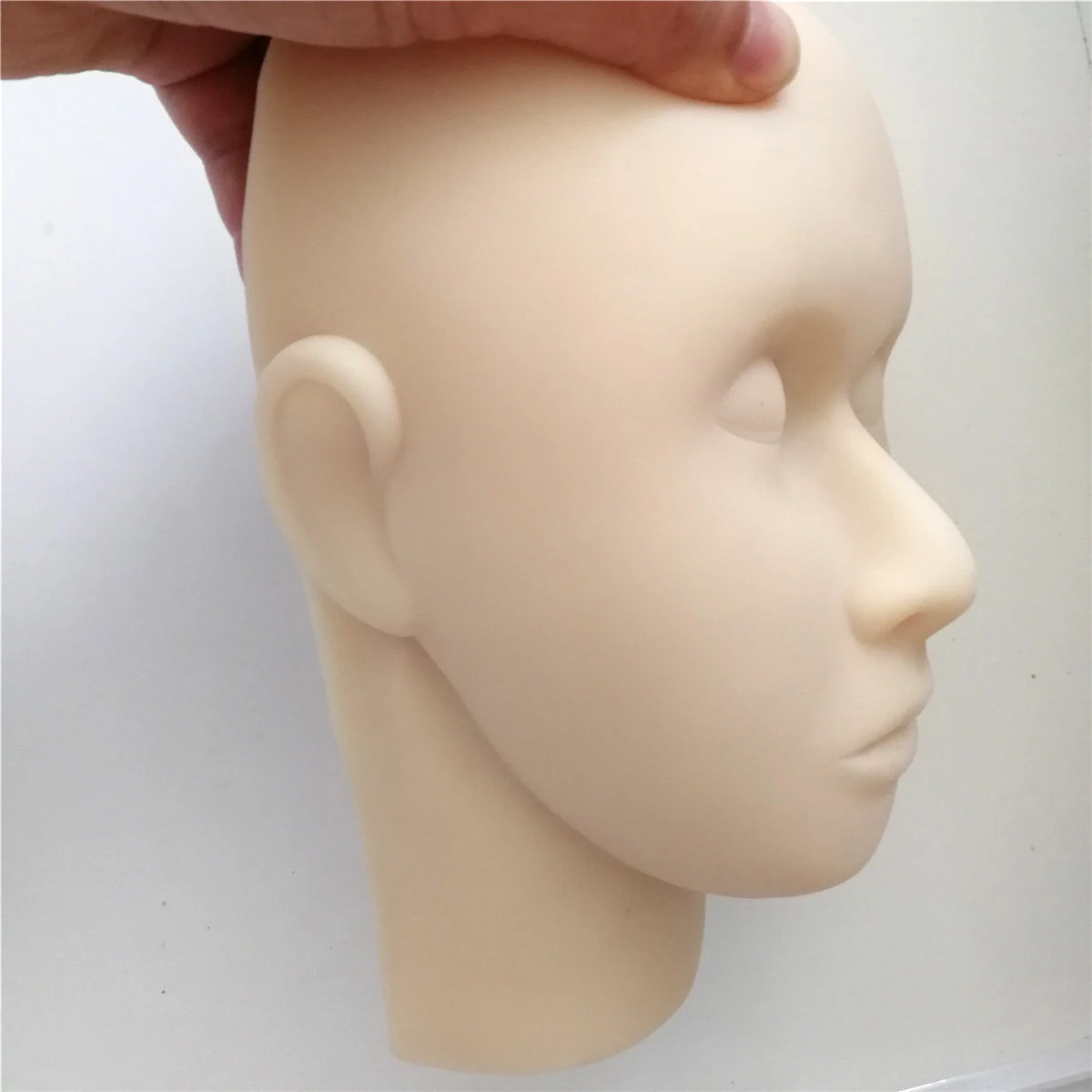 Silicon Gel Face Model Injection Skin Suture Facial Model Makeup Tattoo ...