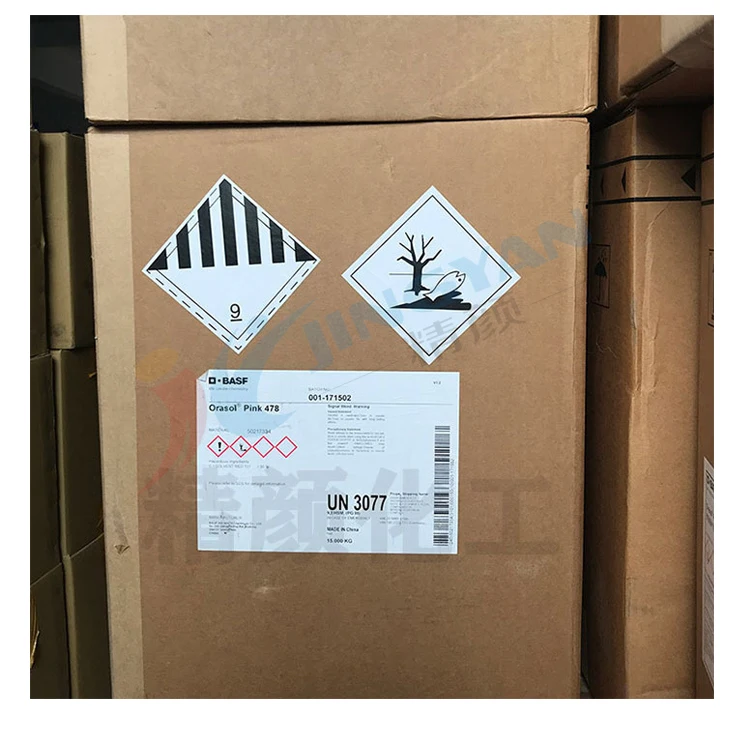 Basf Orasol Pink 478 / Magenta Metallic Complexing Dye / Solvent Red ...