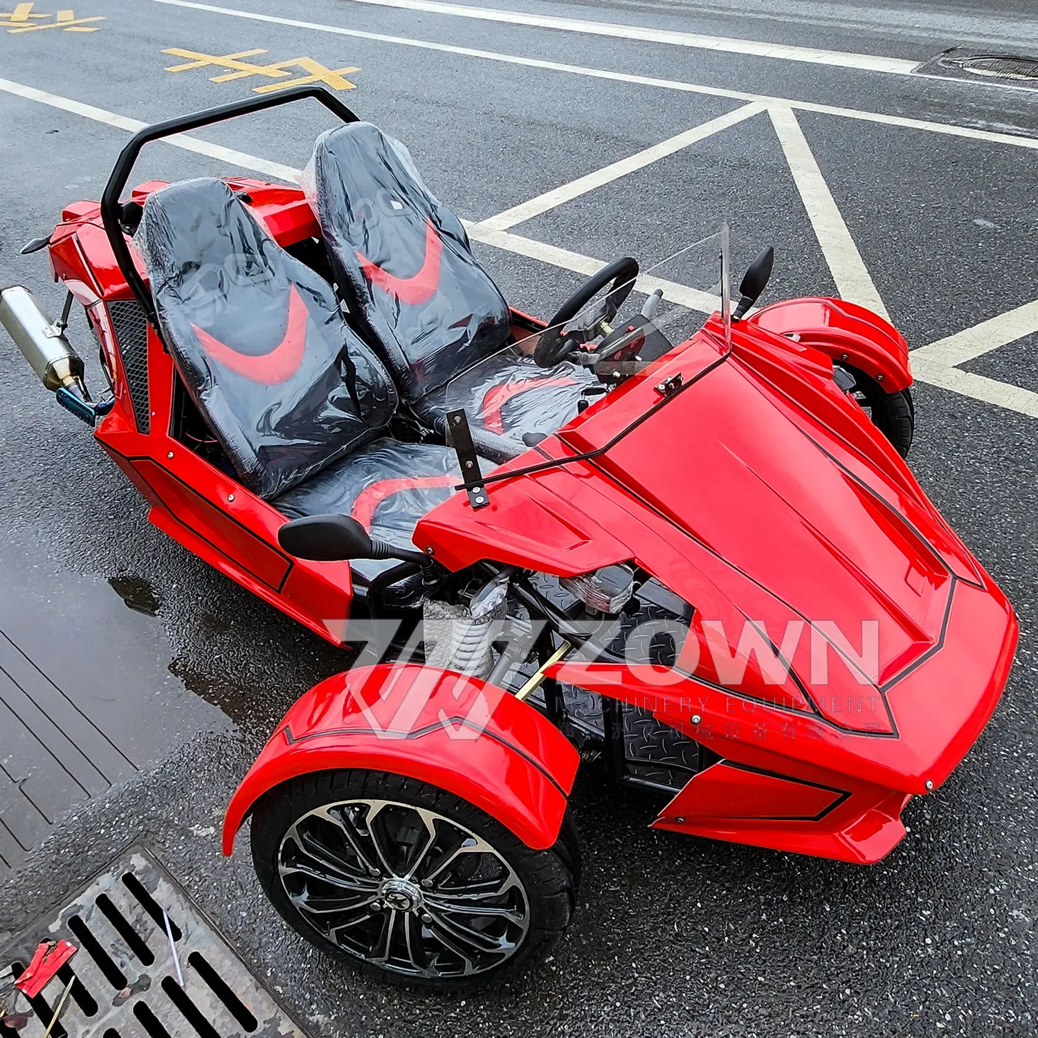 Hot sale china utv 4*4 atv electric utility vehicle 3 wheel off road go ...