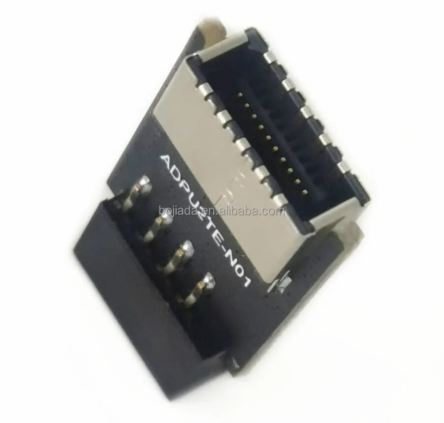 USB Type-E 20pin Female Connector to USB 2.0 9pin Adapter