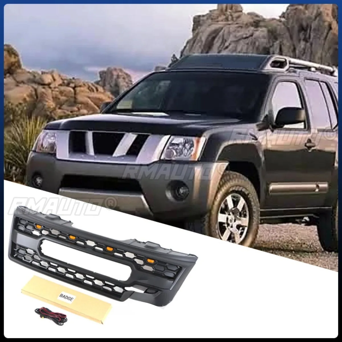 Racing Grills for Nissan Xterra 2005-2008 - RMAUTO Body Kit