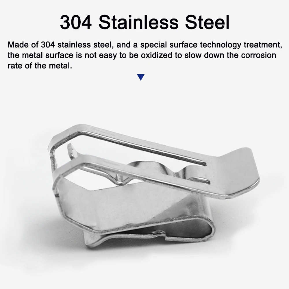 50 Pcs Solar Panel Cable Clips Stainless Steel Solar Pv Wire Clips ...