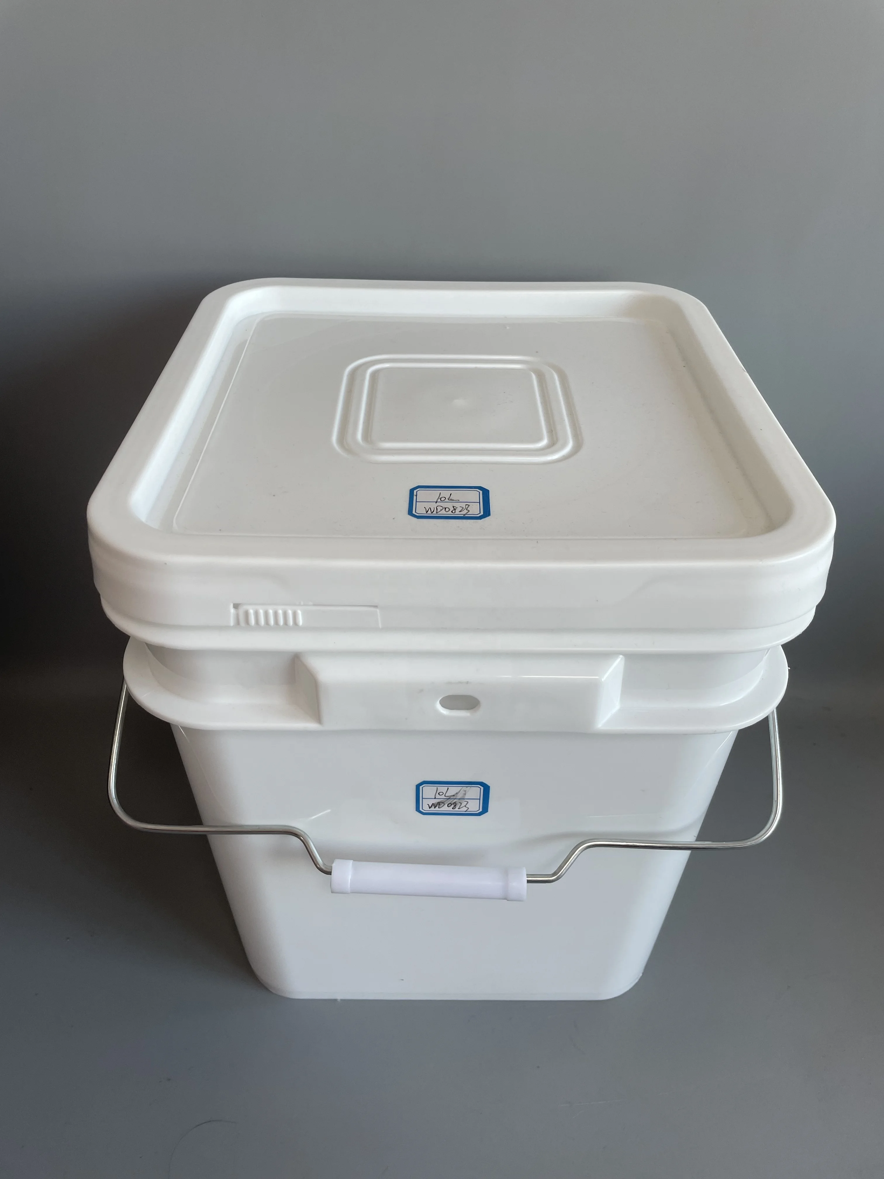 White Square Bucket 10 Liter Plastic Pail Food Grade| Alibaba.com