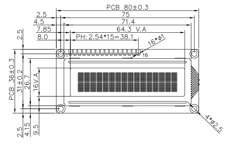 16X2โมดูลจอแสดงผล Lcd สำหรับ Arduino| Alibaba.com