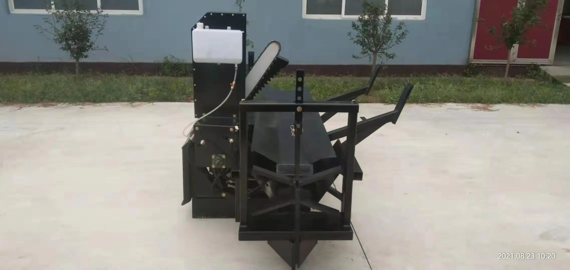 30t Skid Steer Wood Cutting Machine Log Splitter - Buy Wood Splitter ...