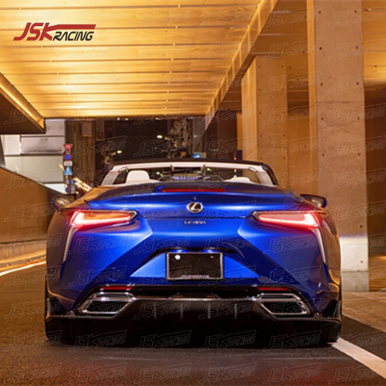 ARRISAN STYLE CARBON FIBER REAR LIP for 2017-2018 LEXUS LC500 LC500H ...