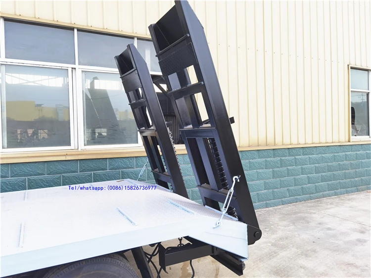 Japan 4ton 5ton Flatbed Transport Truck Japan Hydraulic Ladder Flatbed ...