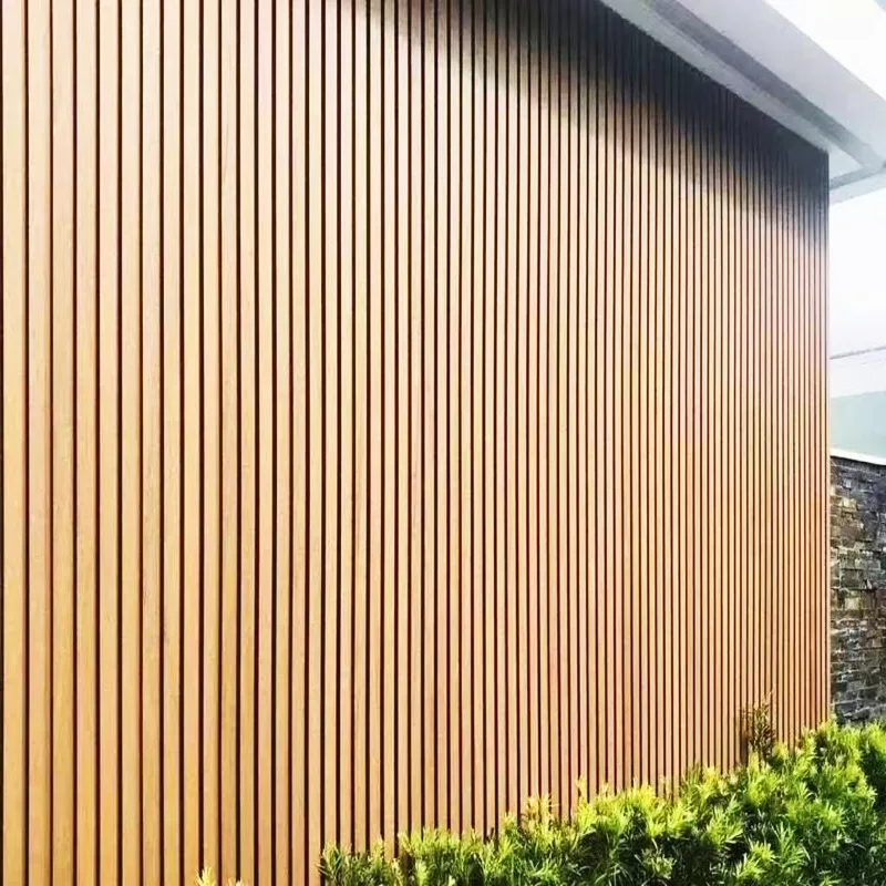 Exterior Decorative Wood Plastic Composite Wall Panels