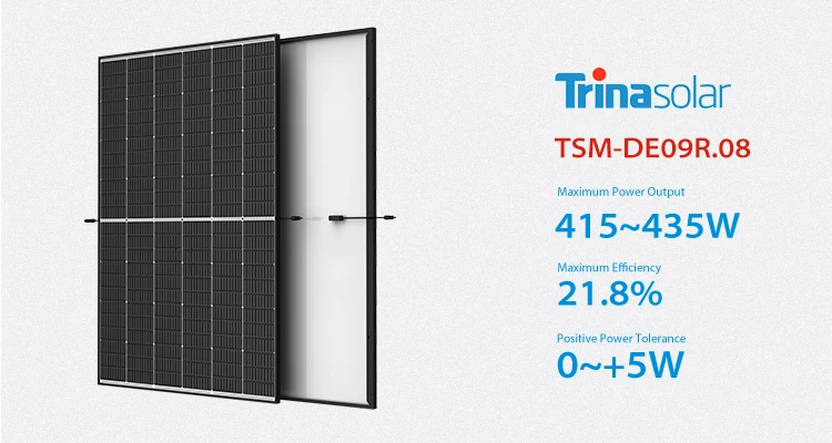 Trina Solar 415w 420w 425w 430w 435w Trina Tsm-de09r.08 Solar Energy ...