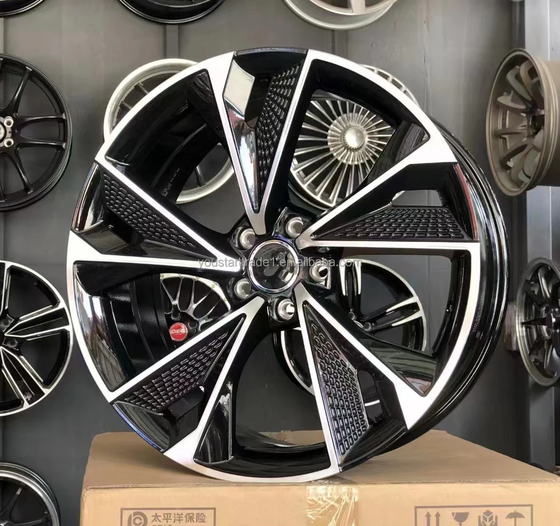 18inch Rims 5x112 Black / Gary Car Wheel Rims Passenger Car Wheels For ...