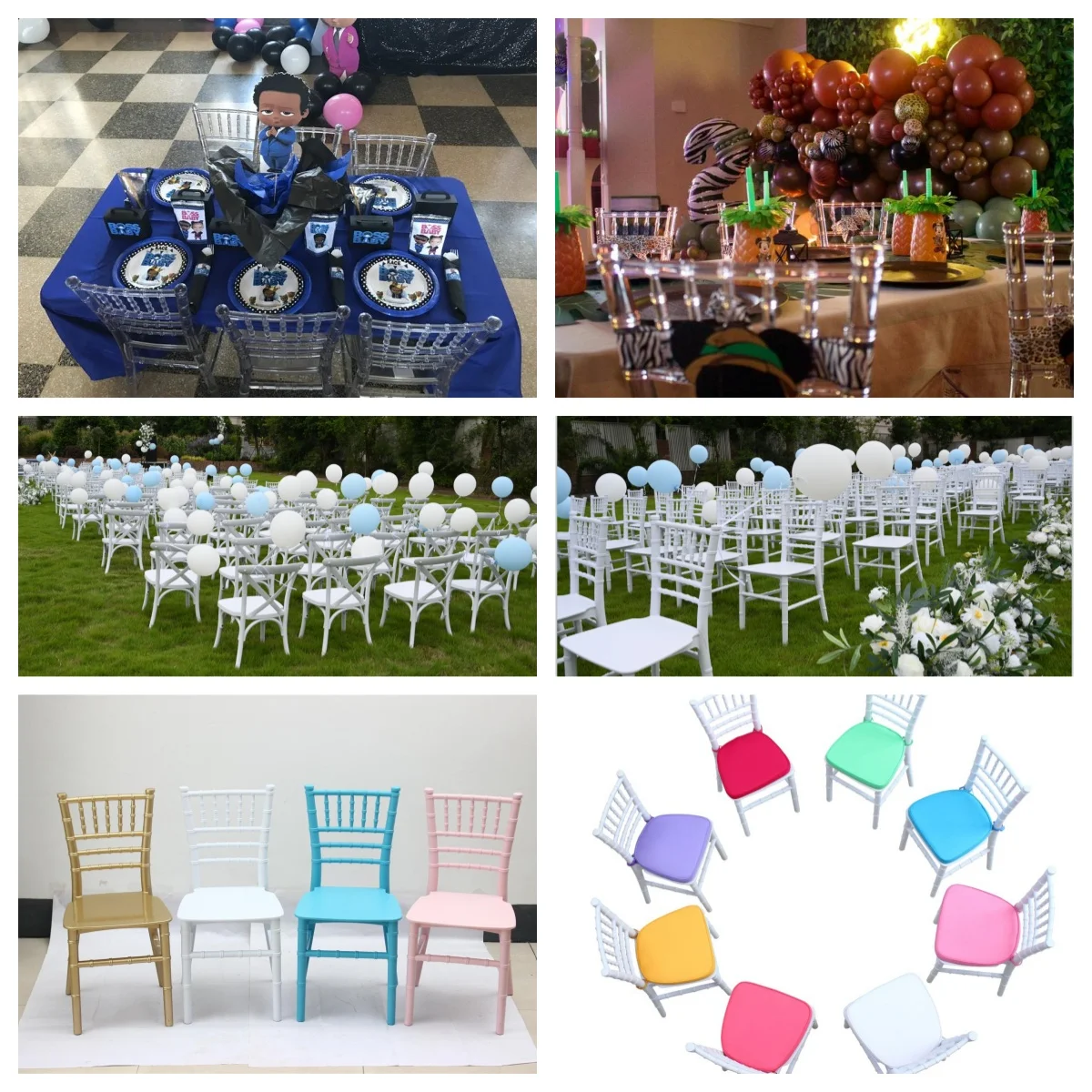 Kids Table and Chairs for Party - Perfect for Birthday Fun