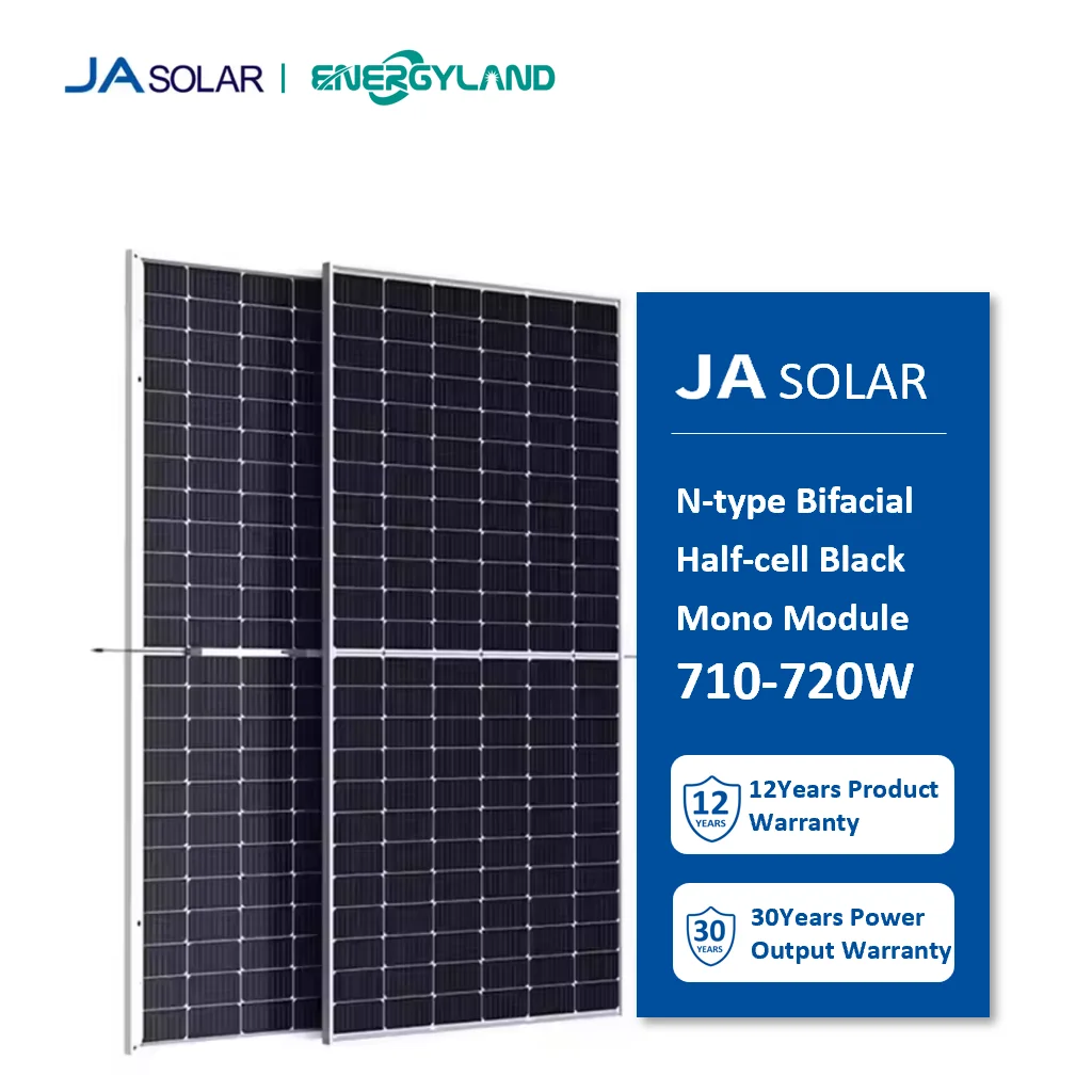 Ja Solar Panel JAM72D40 MB 580w 585w 590w 595w 600w 605w 144Cells ...
