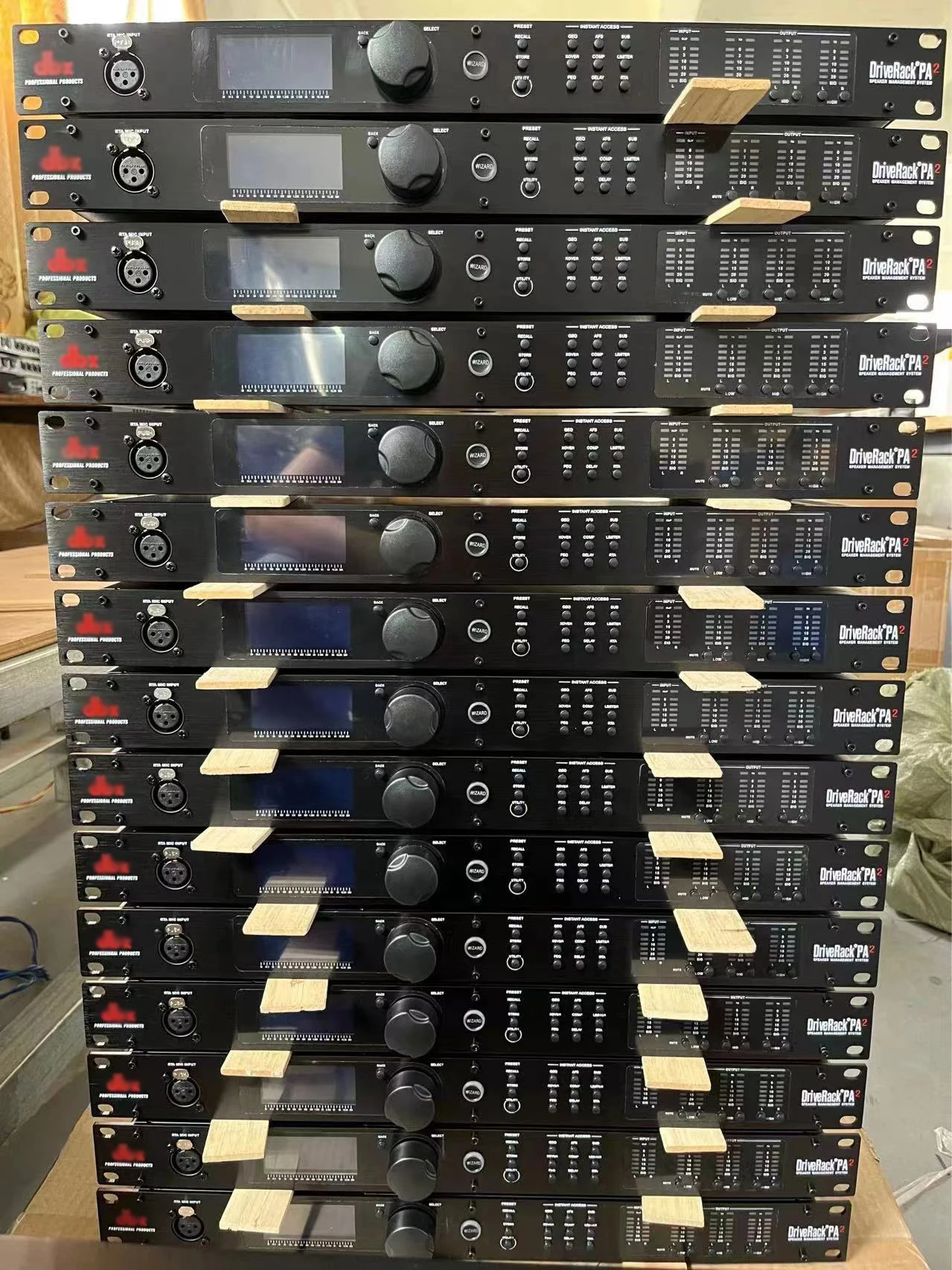 DBX DriveRack PA2 Digital Audio Processor - Professional DSP Audio ...