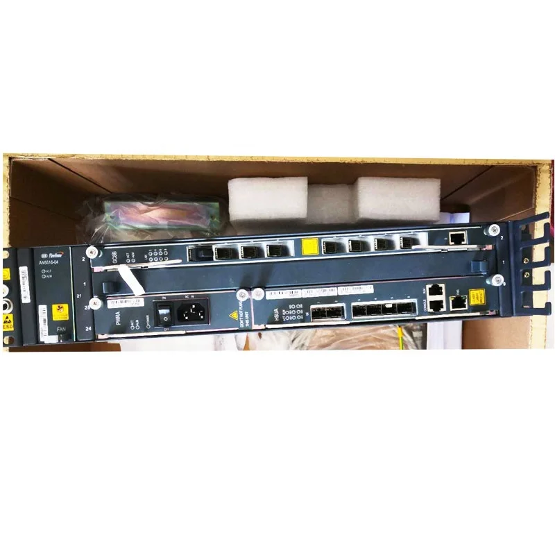original fiber optic olt gpon epon AN5516-04 with HSUA/HSUB/HSUC DC/AC ...