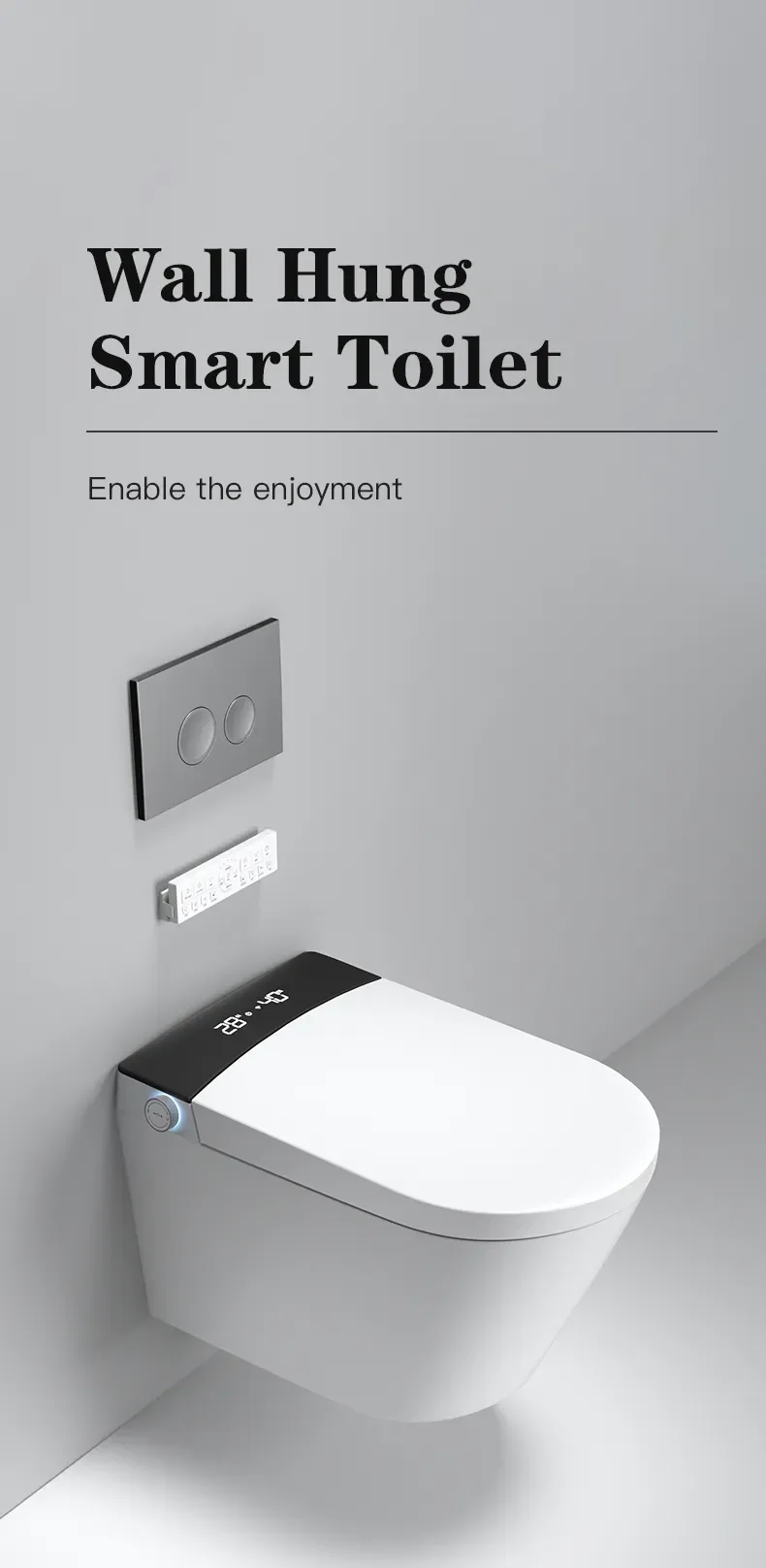 Smart Toilet with Automatic Bidet and Flush - Watermark Electric WC ...