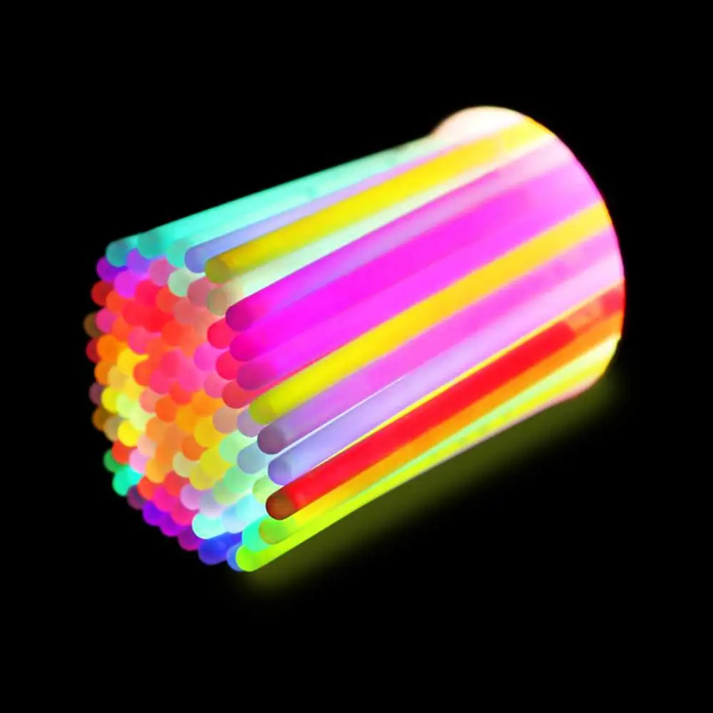 100 Glow Sticks Bulk Party Supplies-pack With 8" Glowsticks And ...