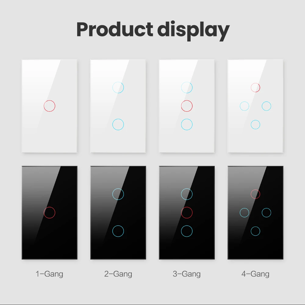 AVATTO Smart Wifi Wall Light Switch - Alexa & Google Home