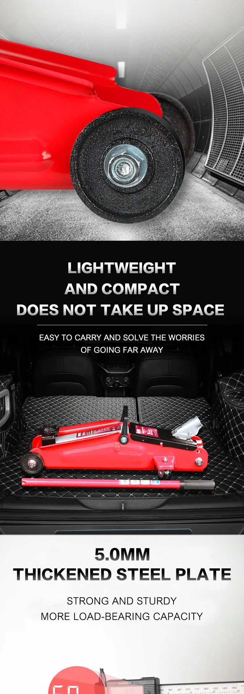 10 Ton Horizontal Hydraulic Jack Car Lifting Car Jacks Car Repair Tool ...