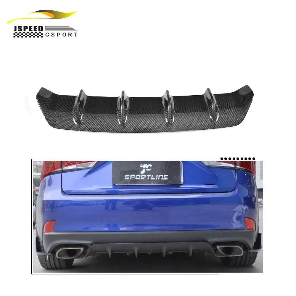 Carbon Fiber Car Rear Diffuser For Lexus Is Is300 Is350 17-18 - Buy Car ...