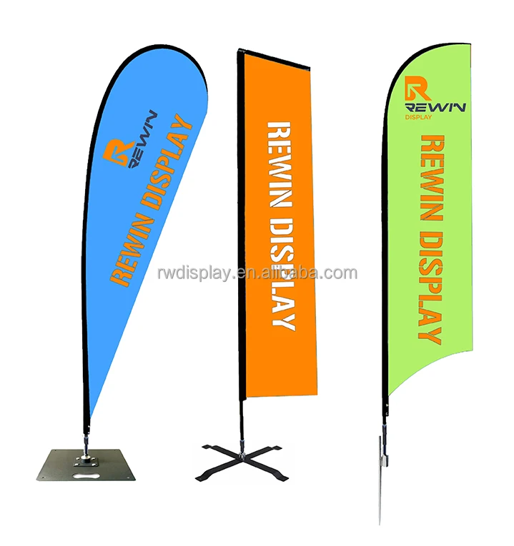 Advertising Custom Flying Banners Bali Bow Sail Swooper Teardrop Flag ...