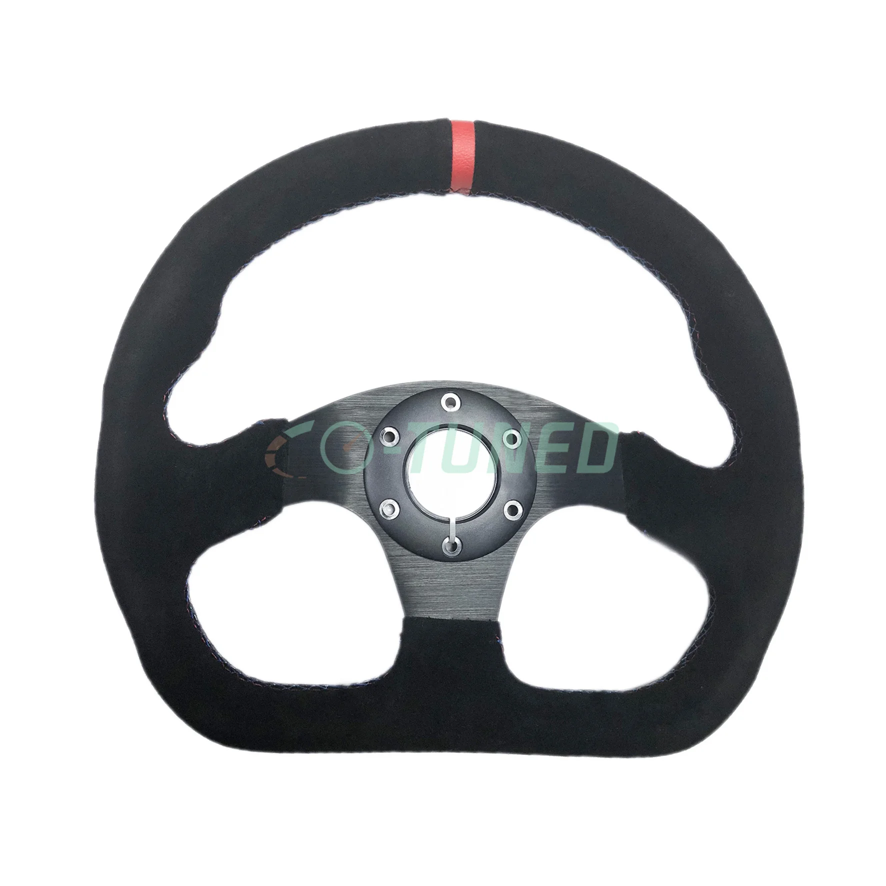 Jdm New 13inch Suede Steering Wheel Car Sport Steering Wheel Racing ...