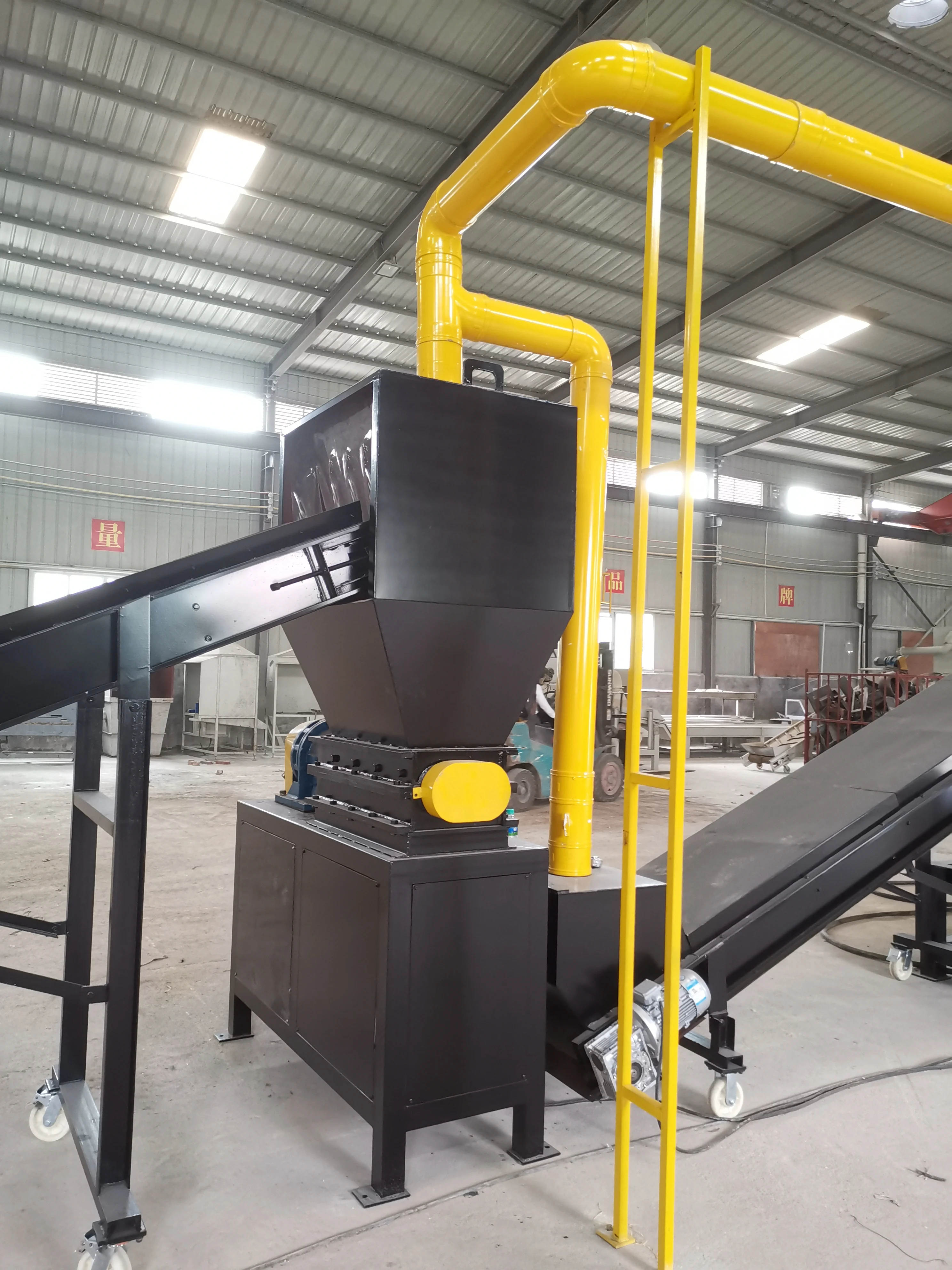 Waste Lithium Ion Battery Recycling Plant with Shredder Machine and ...