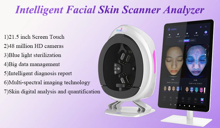 Q1Q2 Skin Analyzer Scanner Machine - 3D Facial Analysis