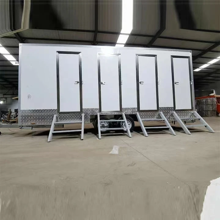 Luxury Portable Toilets Mobile Plastic Restroom Trailer Bathroom ...