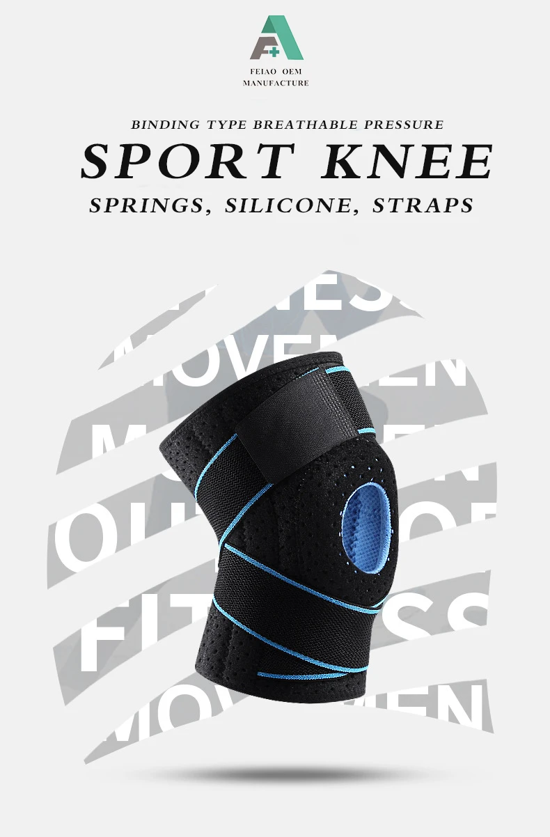 Fspg Neoprene Compression Knee Brace Patella Band Knee Support For Knee ...