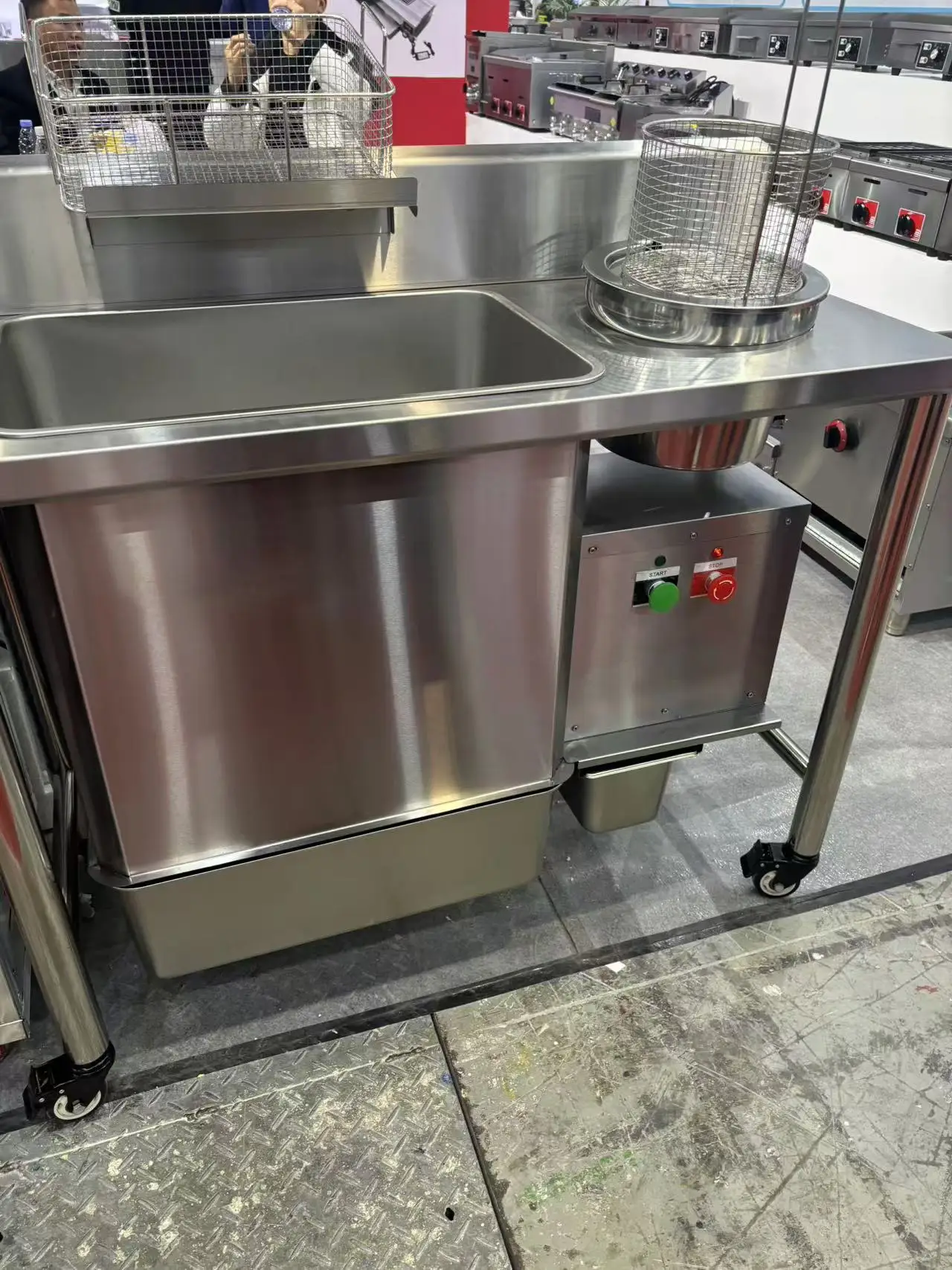 Henny Penny Fast Food Electric Automatic KFC Chicken Wing Breading ...
