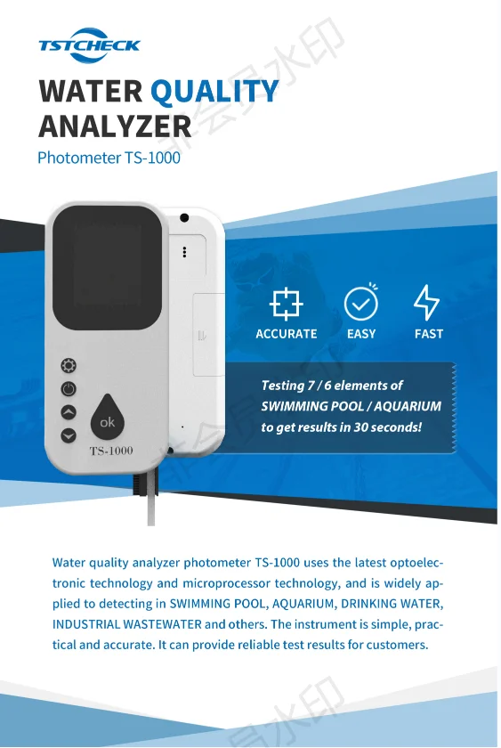 Water Quality Tester for Drinking Water Pool Water - TSTCHECK