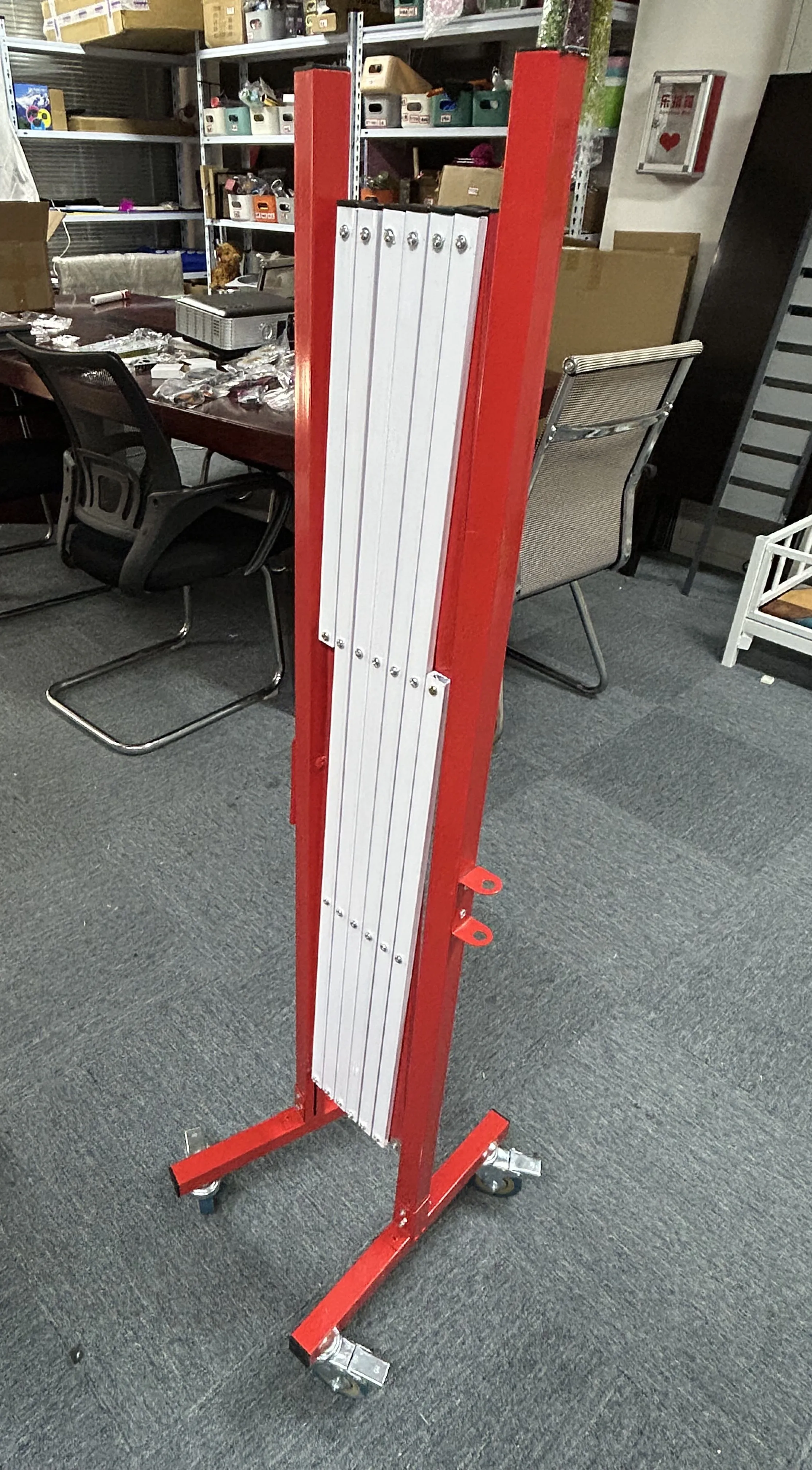 Crowd Control Mobile Steel Expandable Security Barricade Adjustable ...