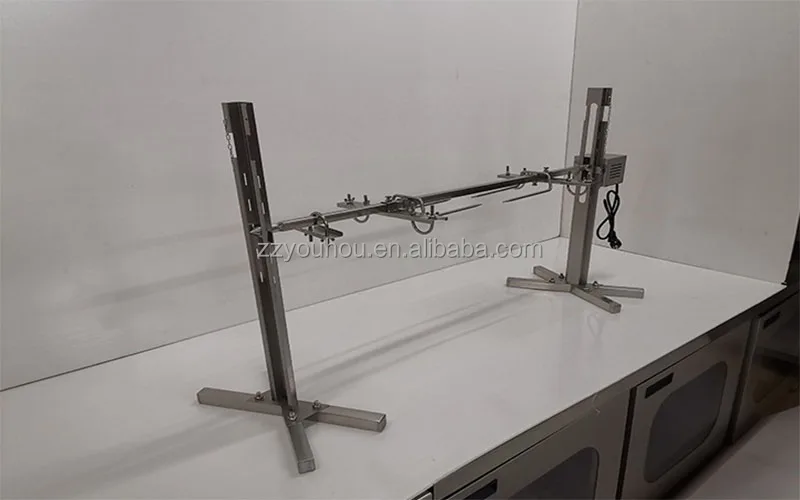 Outdoor Rotary Smoker Bbq Grill Meat Roasting Machine Automatic BBQ ...