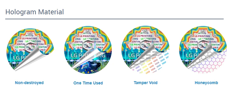 New Custom 3d Laser Label Hologram Sticker Security Label Sticker ...