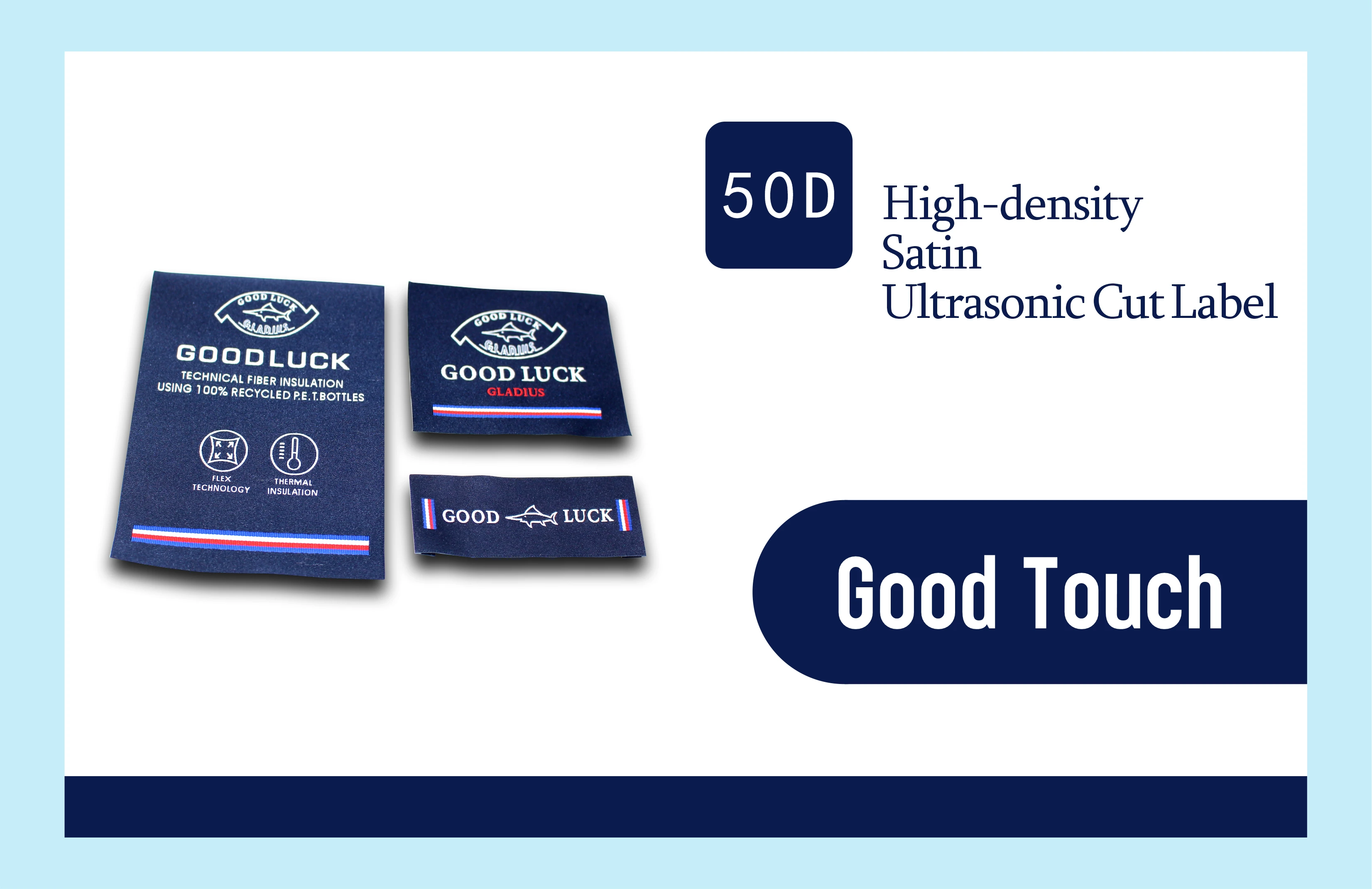 Custom Woven Sewing Label End Fold Woven Label Embroidery Machine For ...