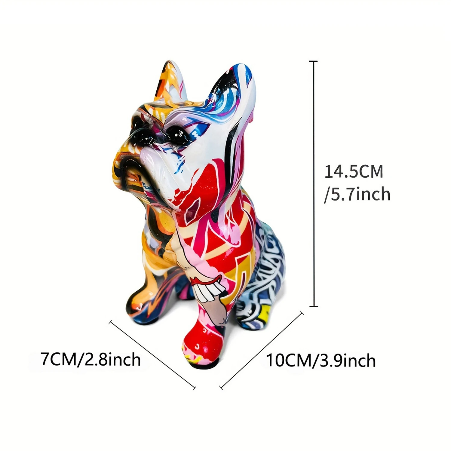 Luxury Home Office Living Room French Bulldog Decor New Creative ...