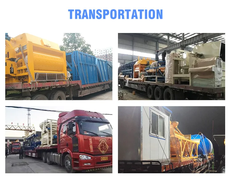 Factory Whole Sale Hzs60/90/120/180 Automatic Double-shaft Concrete ...