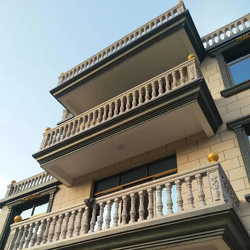 Multi-styles Outdoor Balcony Concrete Baluster Mold Abs Plastic ...
