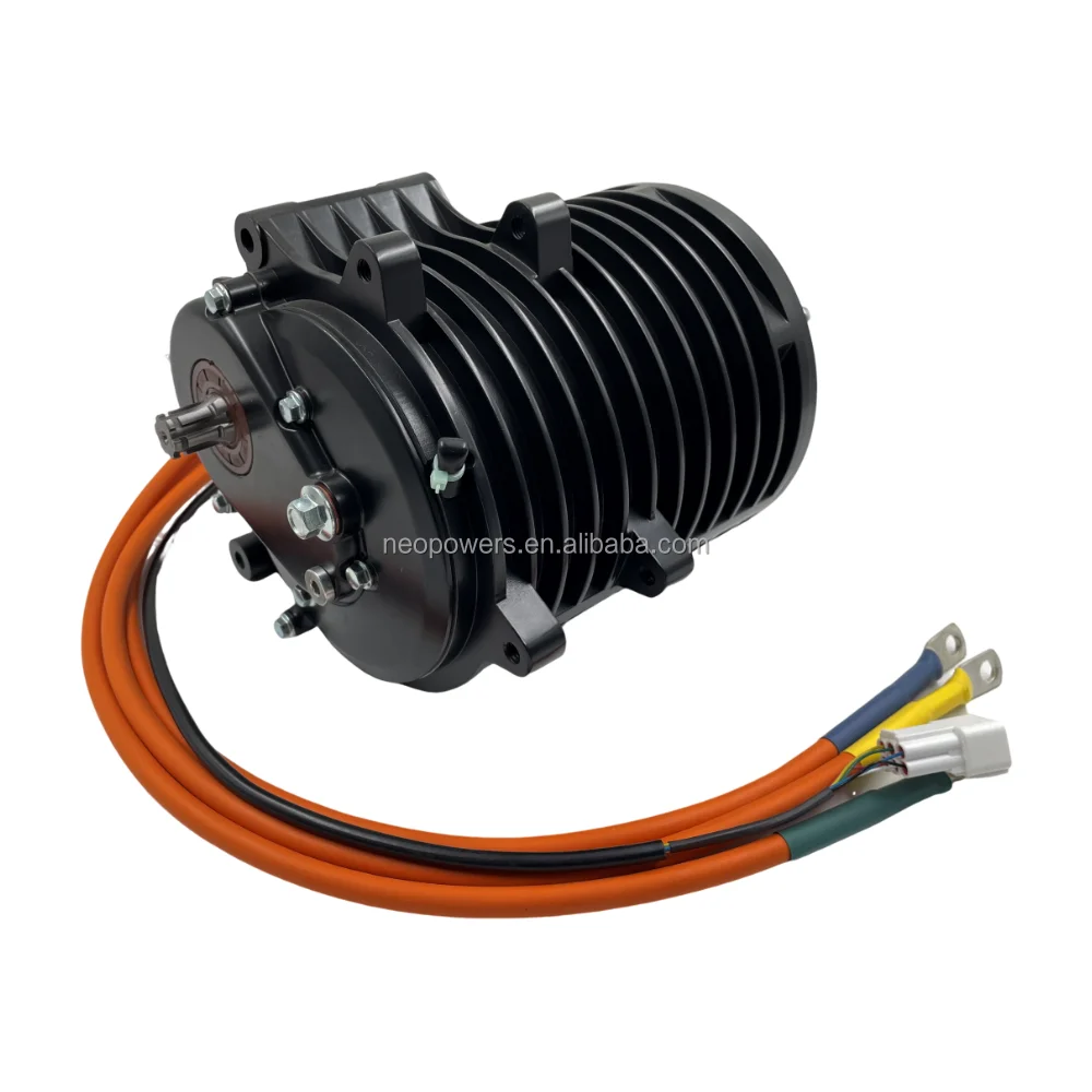 3000W Waterproof QS Mid-Drive Motor for Dirt Bike & Electric Bicycle