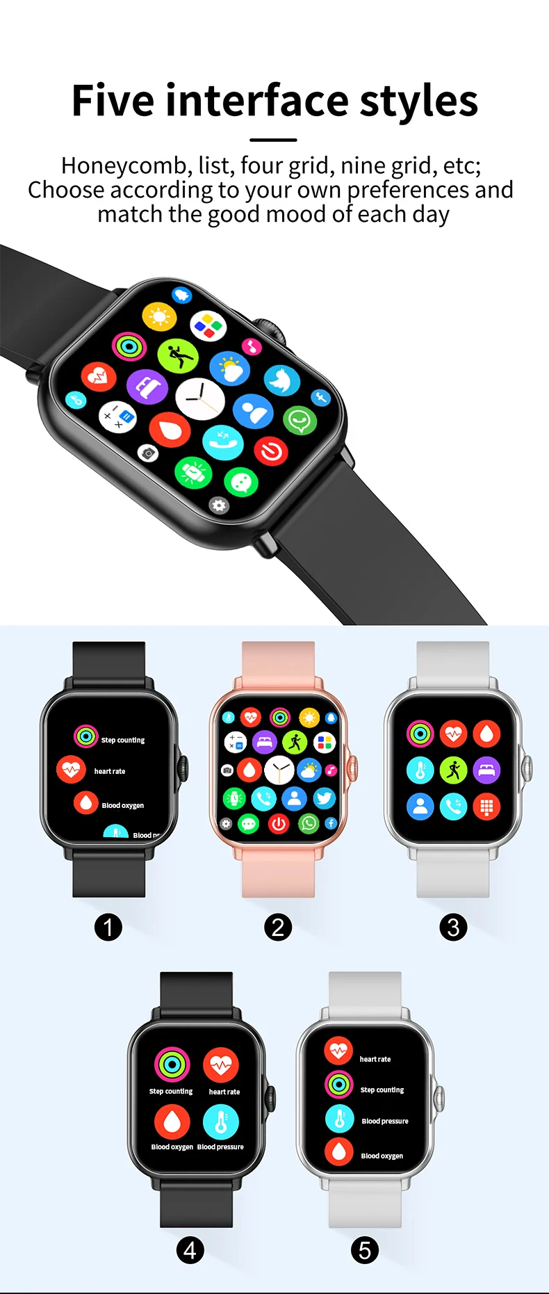 Smart Watch 2024 A58 PLUS - Intelligent & Versatile