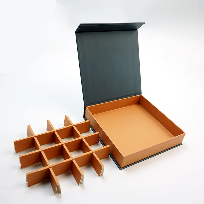 Custom Luxury Design High Quality Paper Gift Box With Dividers Food ...