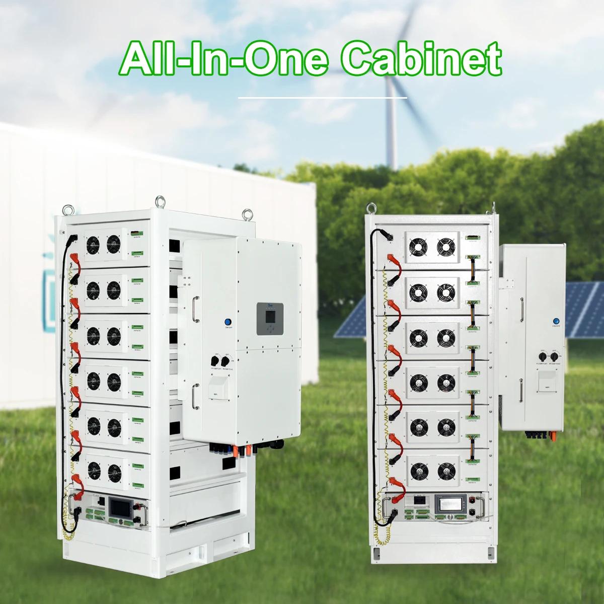 All in One Industrial Commercial HV Rack-Mounted Solar Inverter